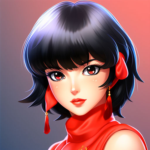 (ranma 1/2 anime) girl by (Rumiko Takahashi) by Hanen Fhima - Playground