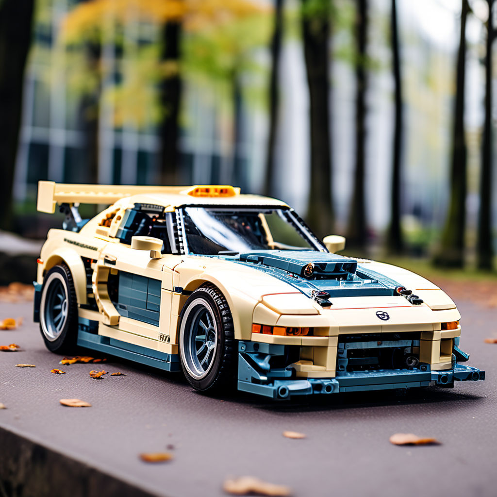 A ''Mazda RX7'' made from ''LEGO'' by Walter Sensei - Playground
