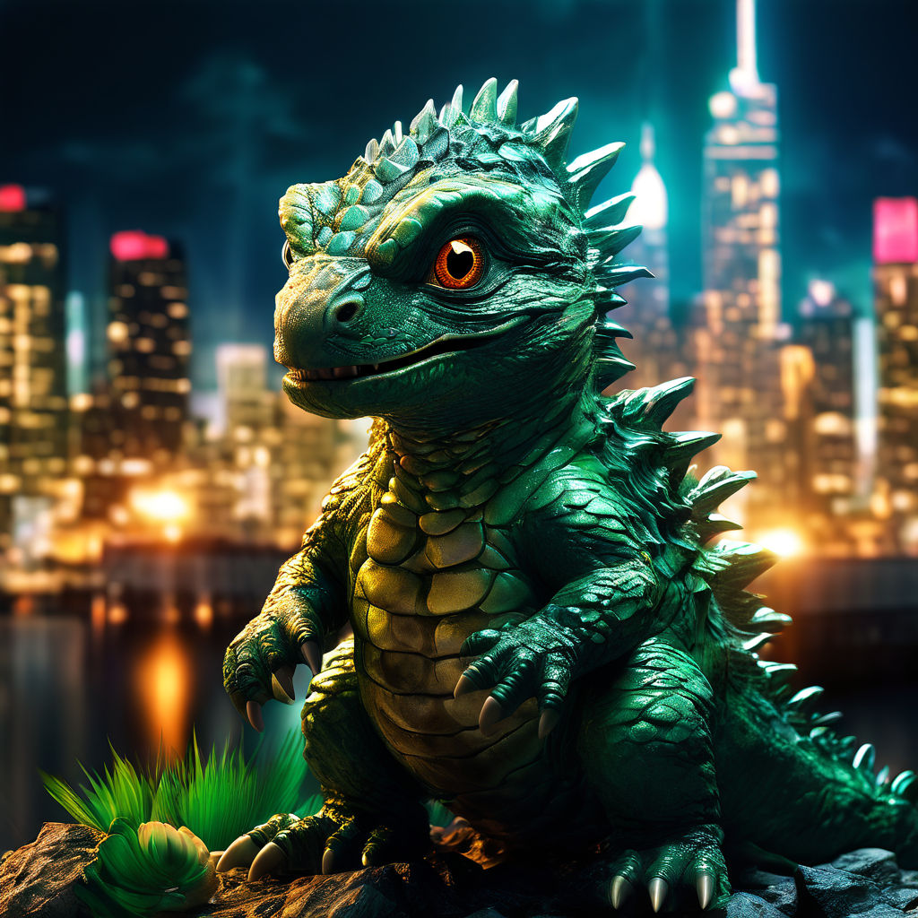 Baby Godzilla by Ricardo Villegas Hernandez - Playground