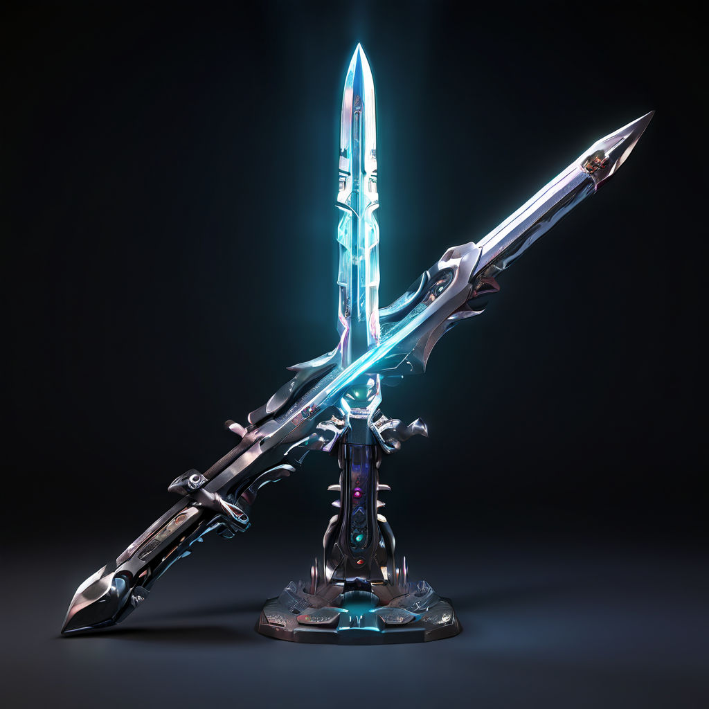 3D Model of a Quantum Sword by Andrei Ivan - Playground
