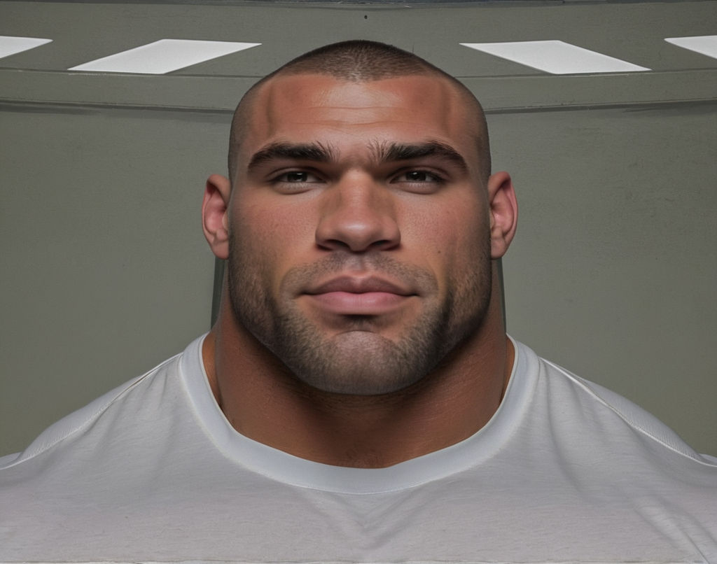 Weak smirk.Totally perfect facial symmetry.Extremely caveman... by ...