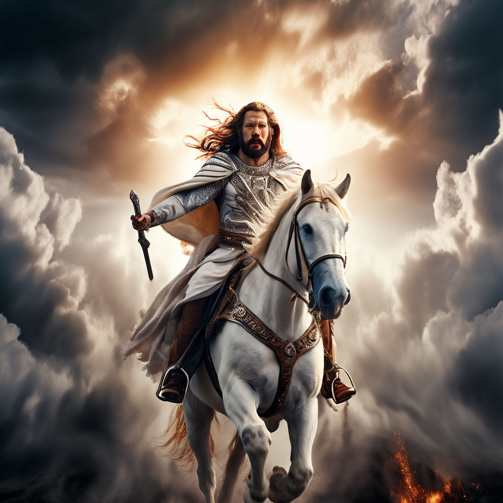 Epic cinematic image warrior King Jesus by Reign Forever - Playground