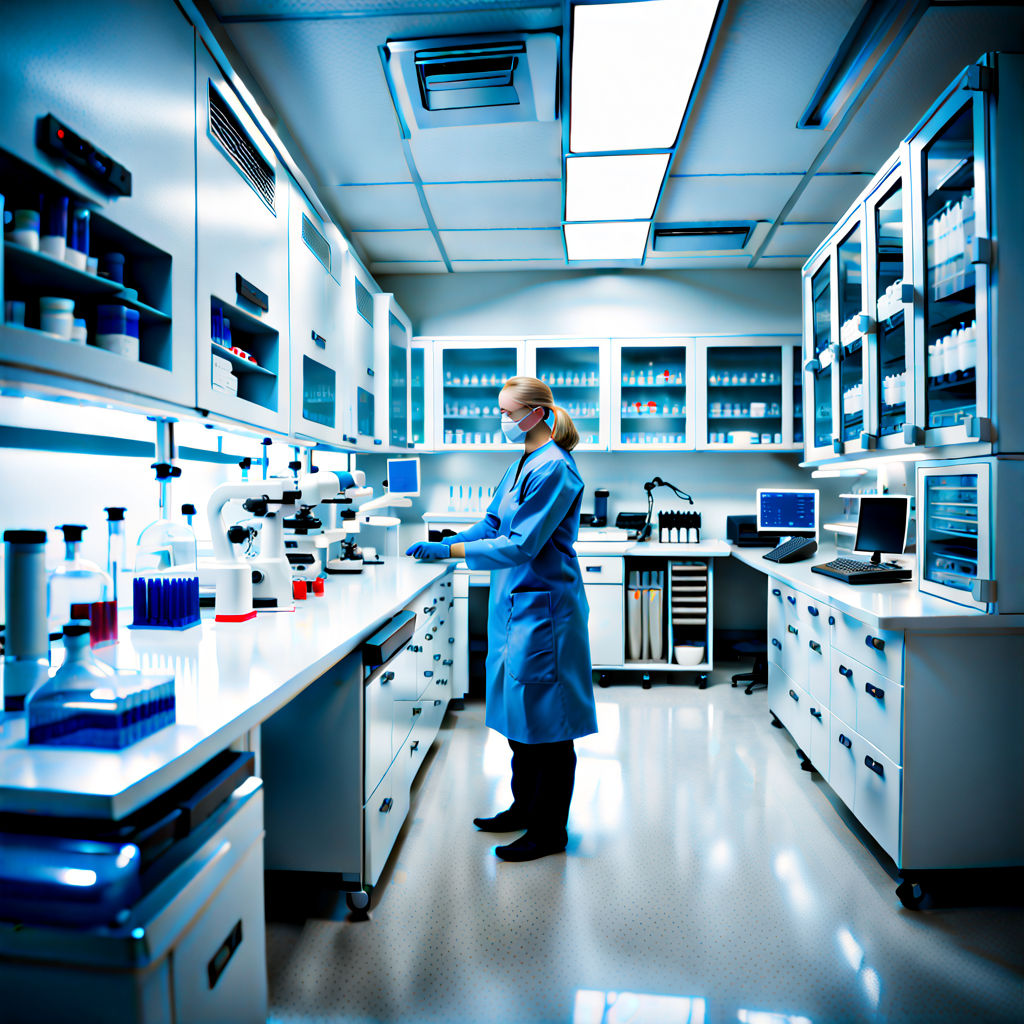 Medical laboratory by Horace Pong - Playground