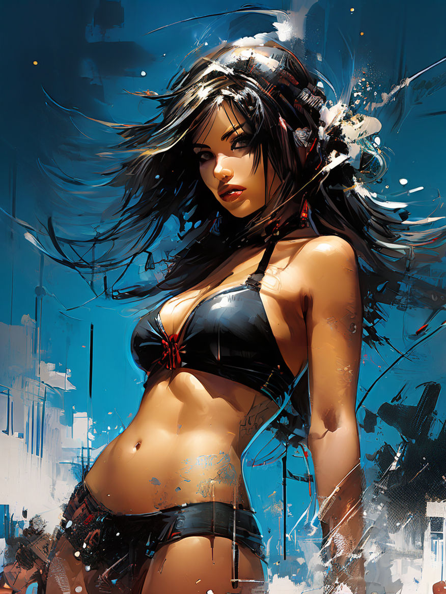 Micro skimpy string micro-bikini by Дмитрий Владимирович - Playground