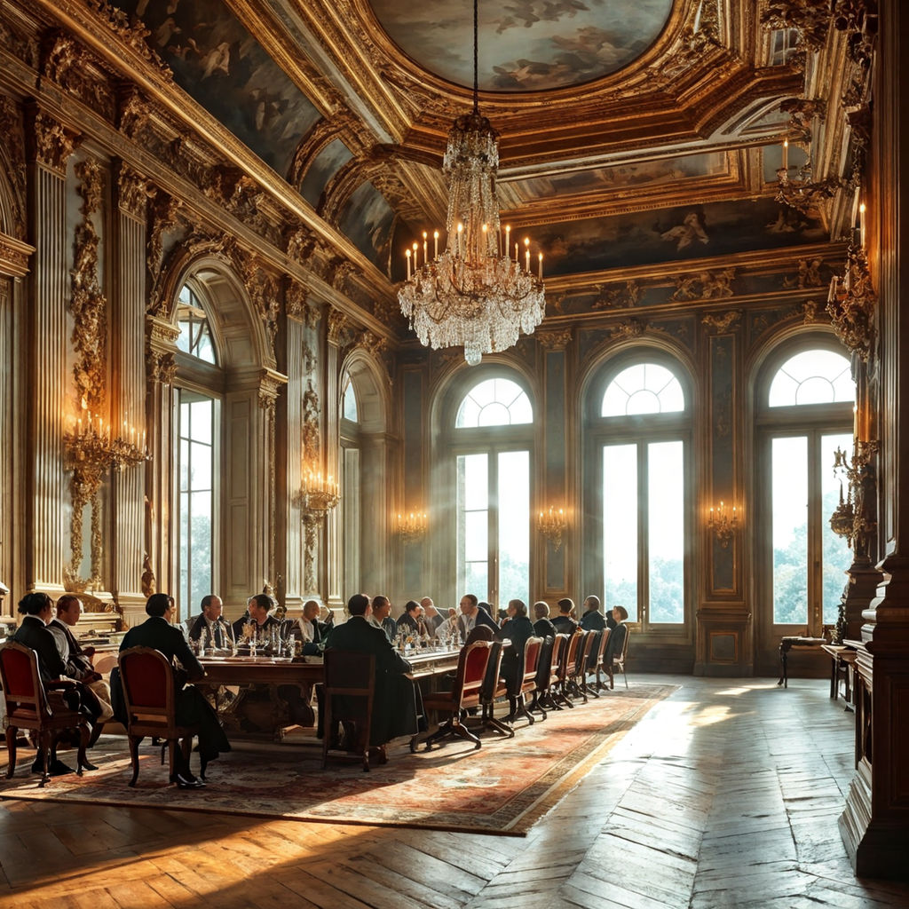 Create a captivating image that represents the Enlightenment... by Val ...