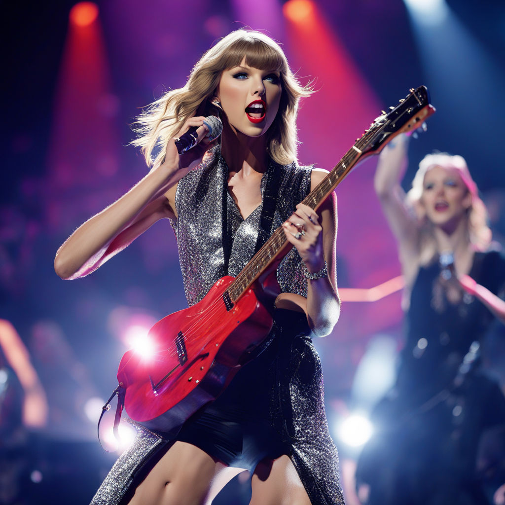 Create a high-resolution photoshoot image of Taylor Swift pe... by mona radkhoo - Playground