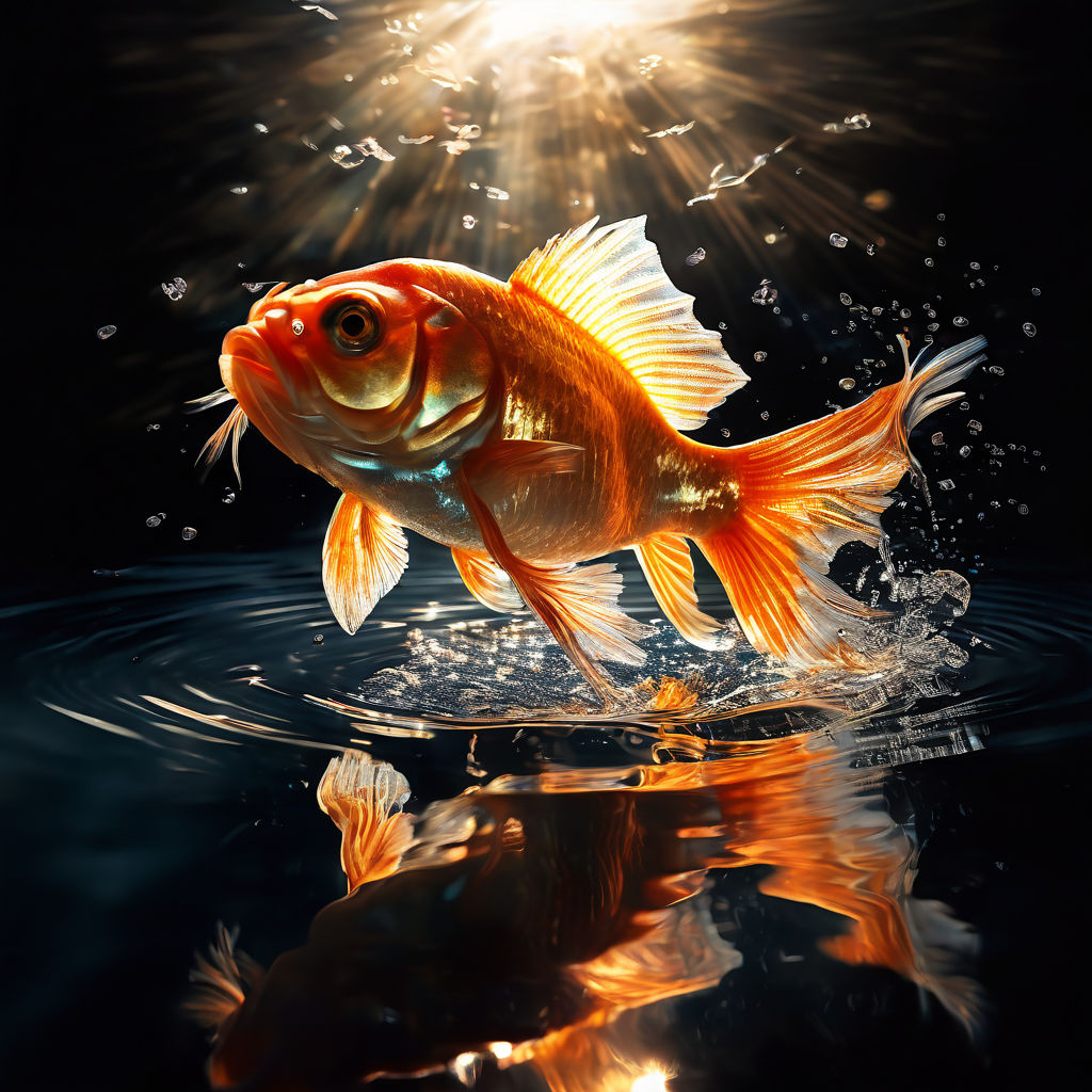 Goldfish defying physics by Danny Jauregui - Playground