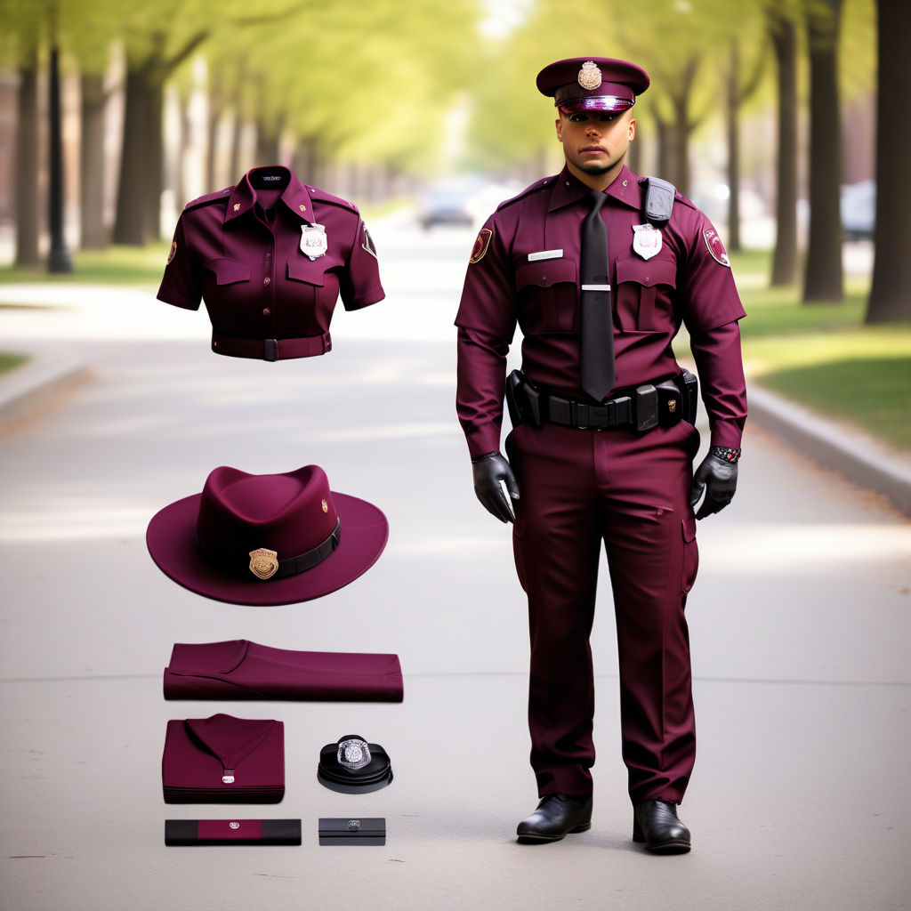 Design a police uniform for the university of chicago. Color... by ...