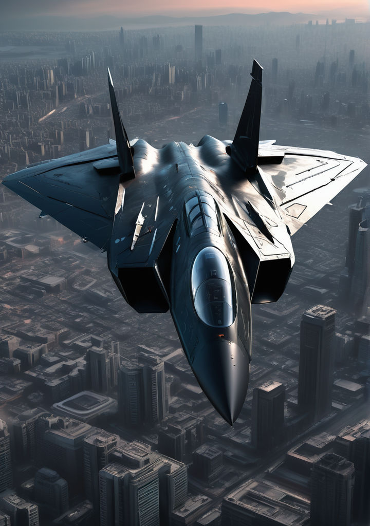 SU-57 Raptor transformed into a futuristic design by Tangeni Shikukutu ...