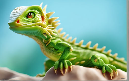 A muscular lizard 8k resolution super detail by james hill - Playground