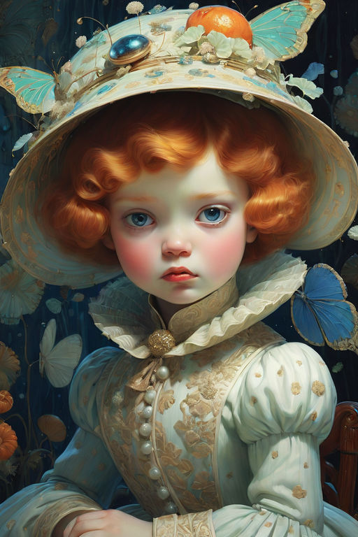 五毛 Cute creature by Boris Kustodiev and Frank Cadogan Cowpe... by ...