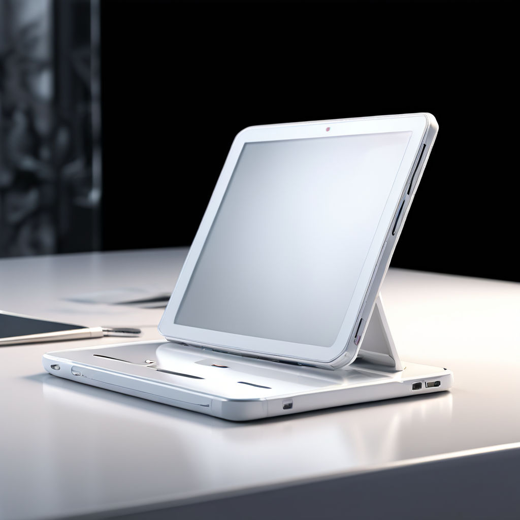 White tablet by Tala kadoura - Playground