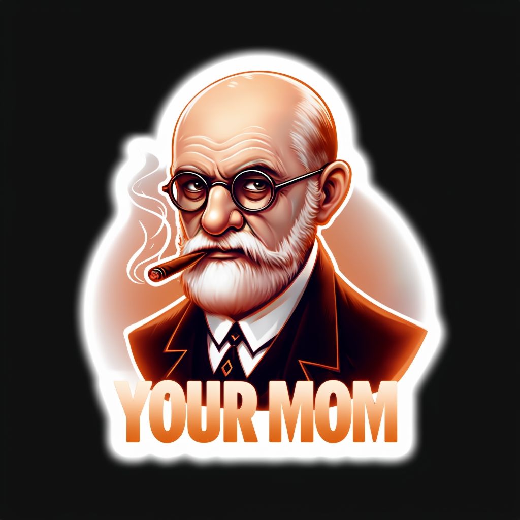 Memes Sobre Freud Póster For Sale Con La Obra «Memes De La Terapia