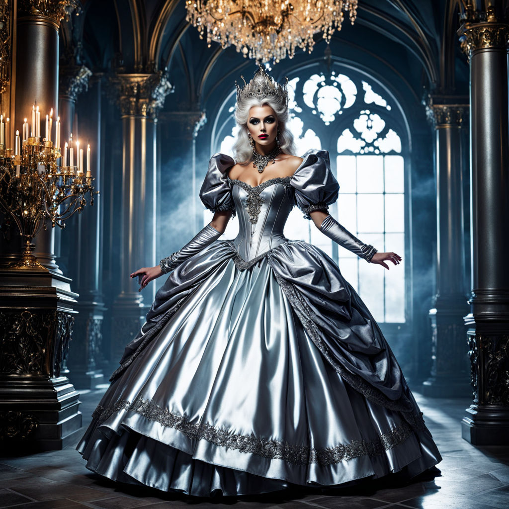 Beautiful queen dark elf by Sapfirion - Playground