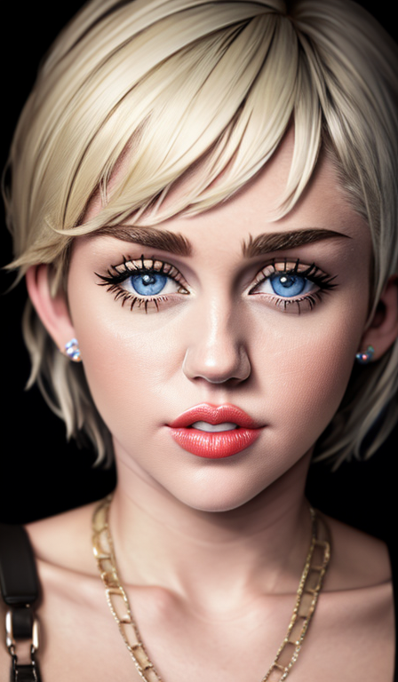 A award winning portrait photo of Miley Cyrus by Randall McKeown ...