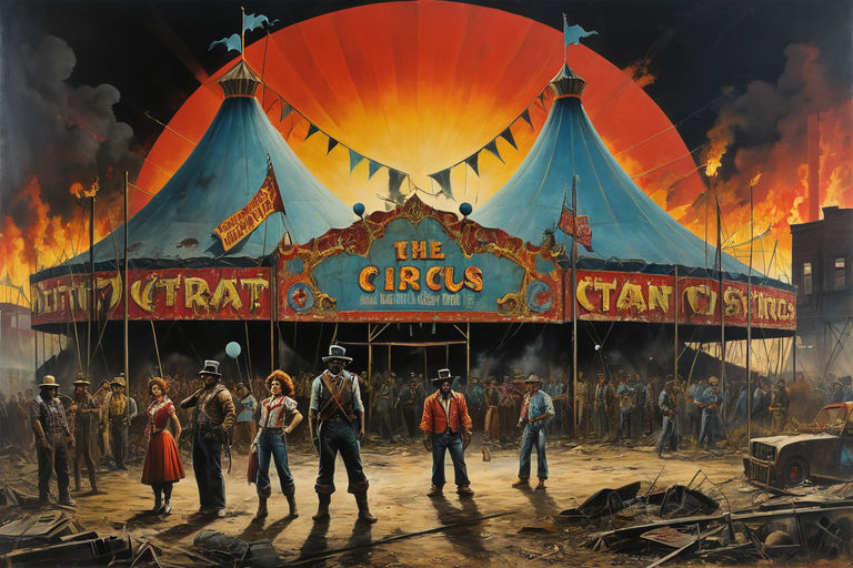 A threatening circus gang in post-apocalypse Detroit by Chris Cook ...