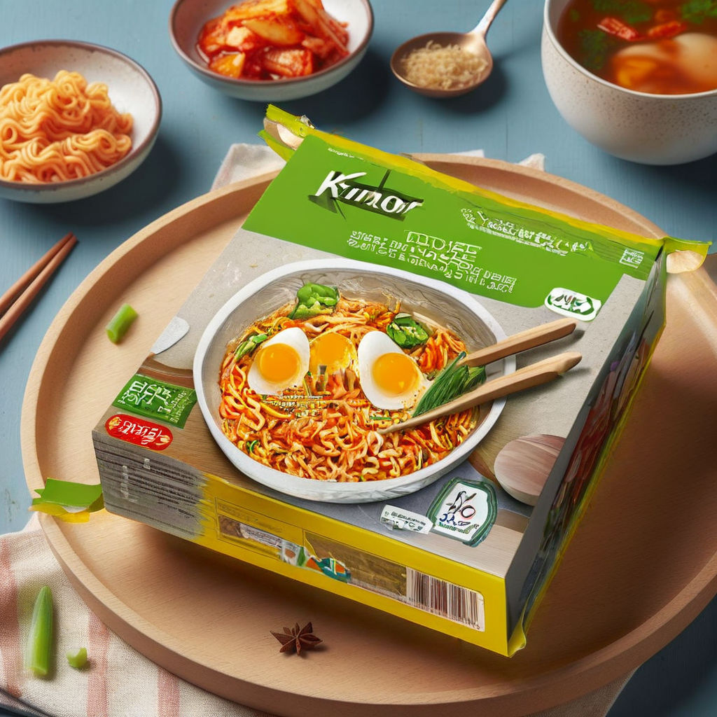 Paper box packaging design for Knorr noodle product by Neko - Playground
