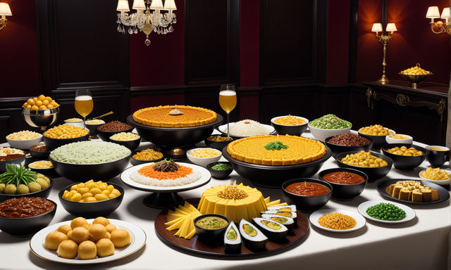 This magnificent feast represents the last of the petty cash by Patrick ...