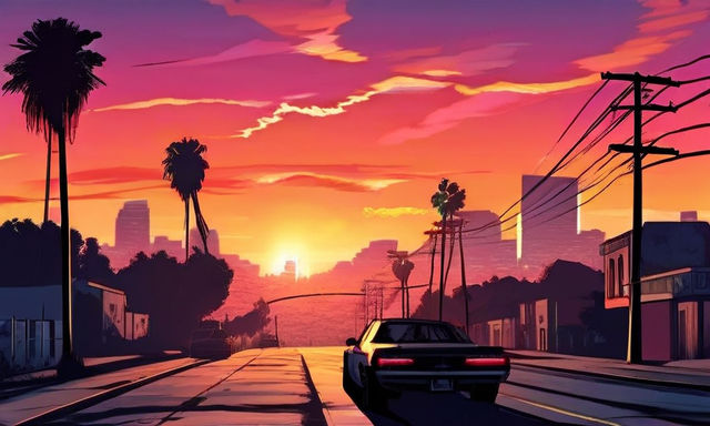 Grand Theft Auto V inspired YouTube banner by POPEYE - Playground