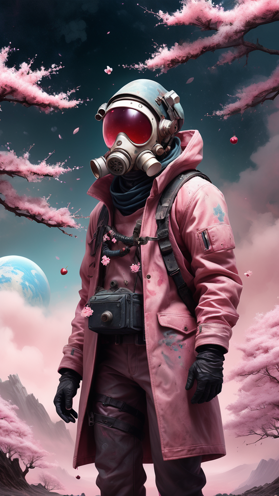 Post-apocalyptic wanderer by voisard - Playground