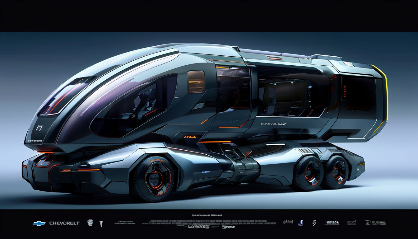 Concept of a futuristic caravan by Superm1keAI - Playground