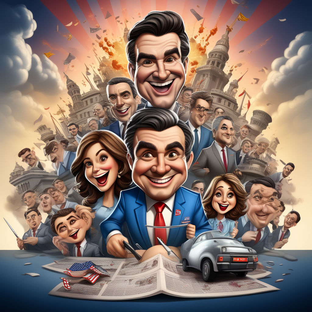 Draw political caricature and cartoon by ontor hasan - Playground