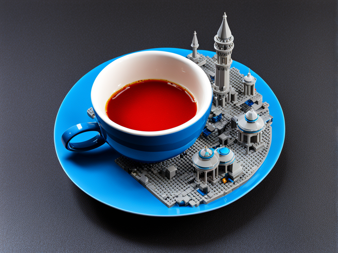 A cup of lego istanbul city by ATLAS - Playground