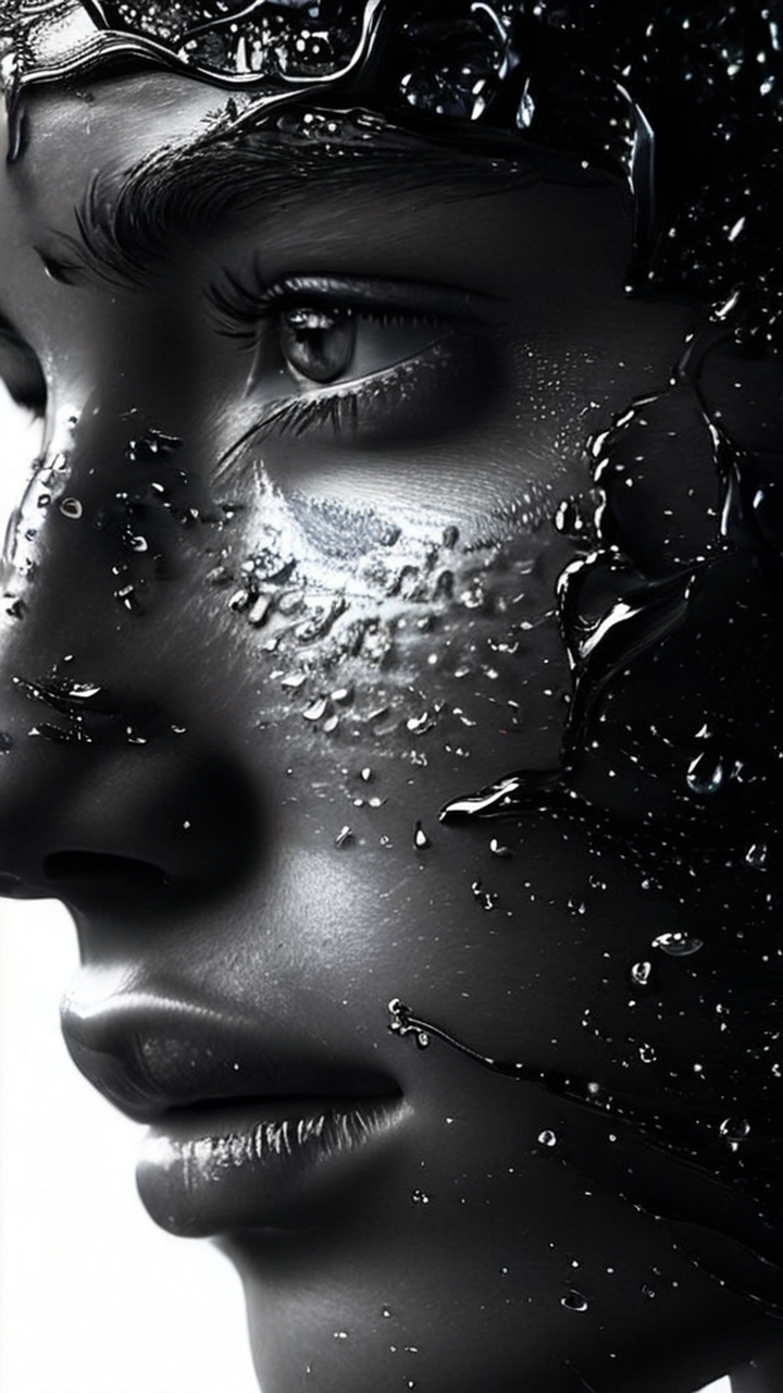 "A high-resolution a person's face by caley kim - Playground