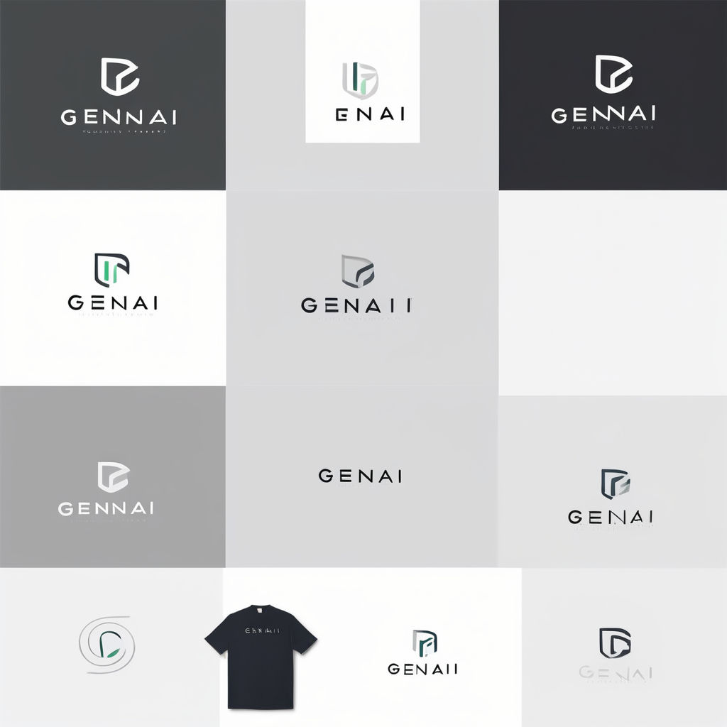 Create a logo for the GenAI project that embodies innovation... by ...