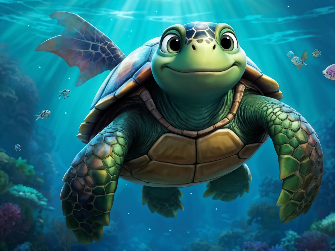 DREAMWORKS/PIXAR Turtle by Chestnut - Playground