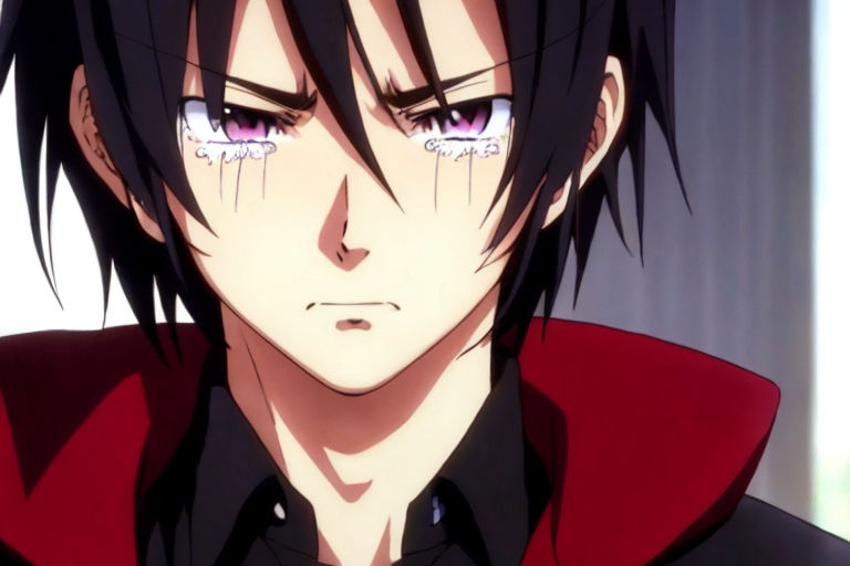 Sad anime guy crying clear tears by Robert Hammond - Playground