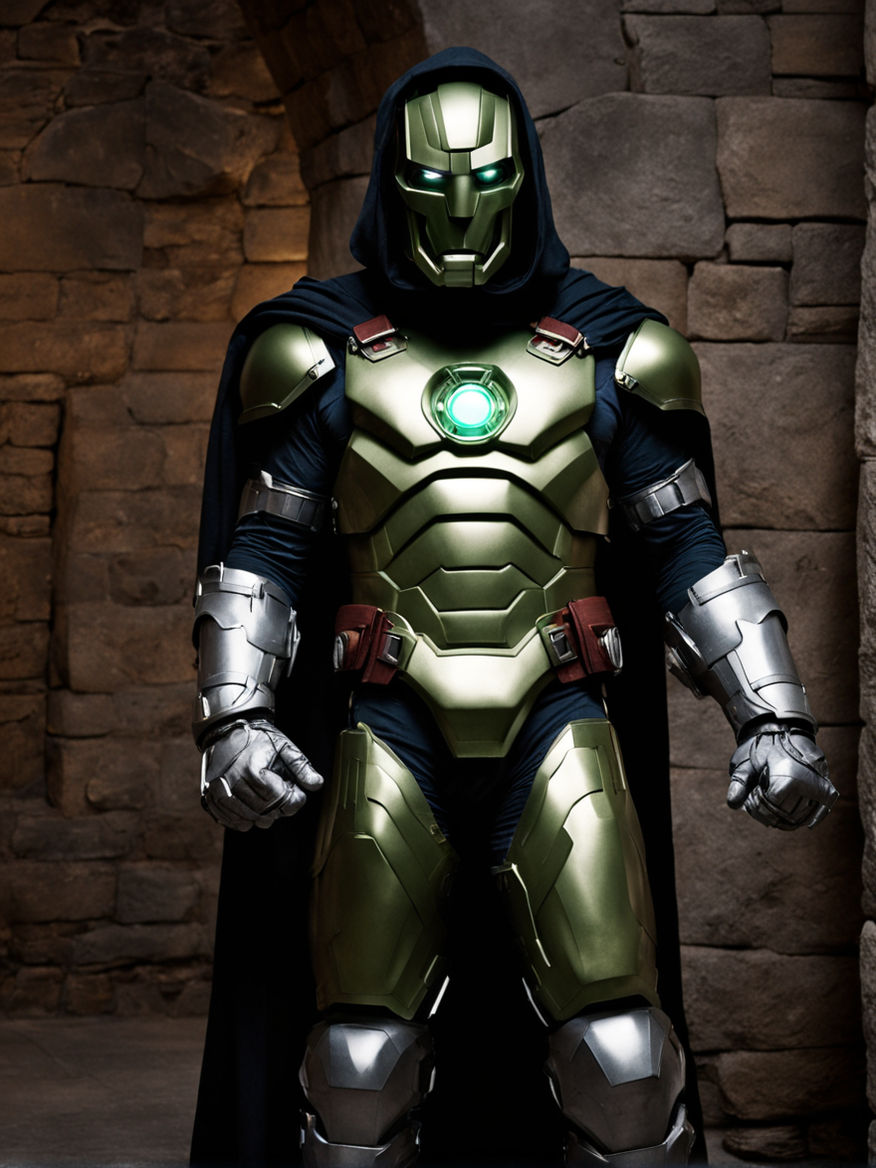 Robert Downey Jr. in a Doctor Doom costume by Ice Finger - Playground
