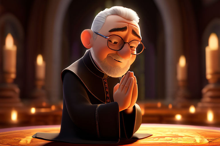 Priest praying in eucaristic by CATEQUESE PARA TODOS CANAL - Playground