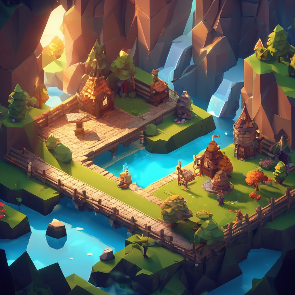 An RPG Game title screen by Hogan Dromgool - Playground