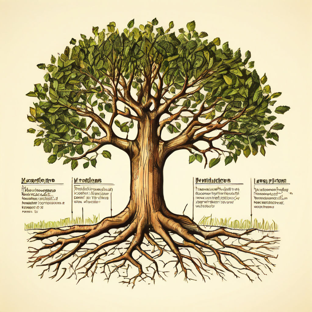 Draw a tree with roots by Daniela Erica L. Hiponia - Playground
