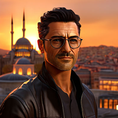 Ultra-realistic CS2 avatar featuring a modern Turkish man ov... by ...