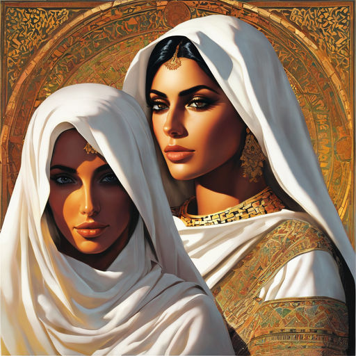 A visual representation of Elkanah's two wives by uoshington rocha ...