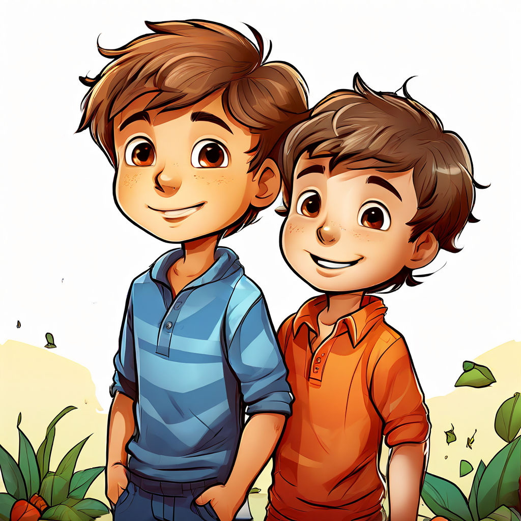 Cartoon-style coloring page by Manas Sharma - Playground