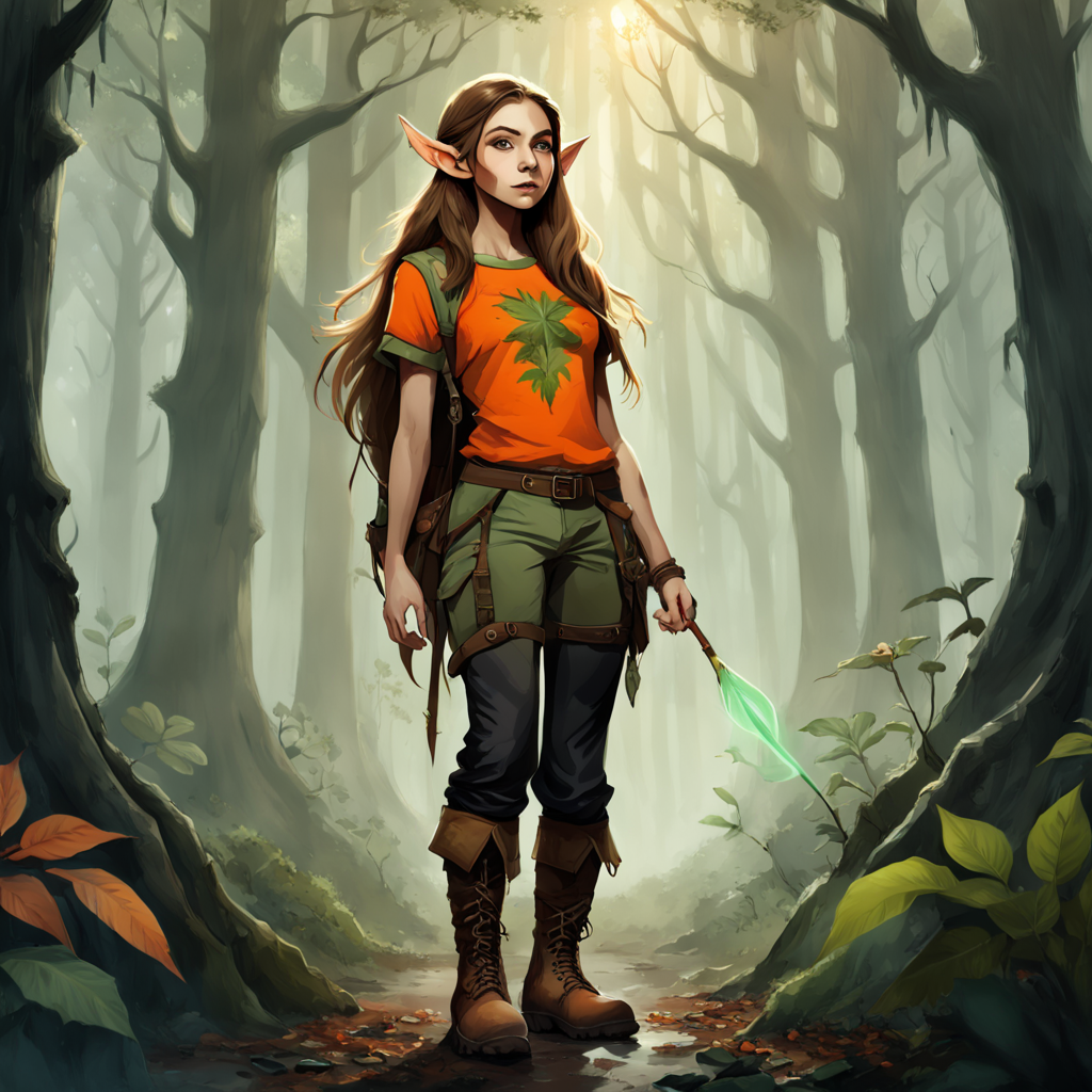 Illustration of a girl with light skin by Ashlie Glasper - Playground