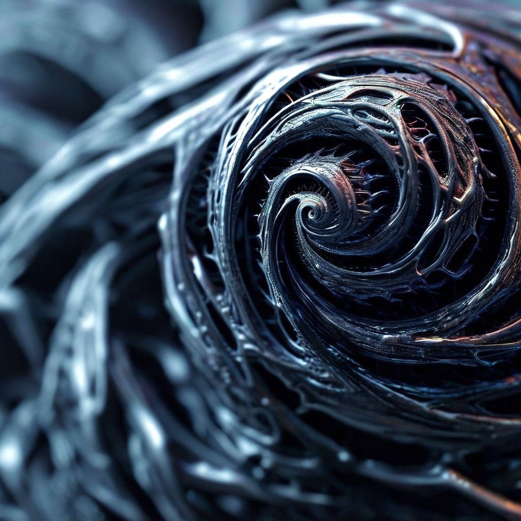 Vortex inspired by Stranger things and Designed by HR Giger by André ...