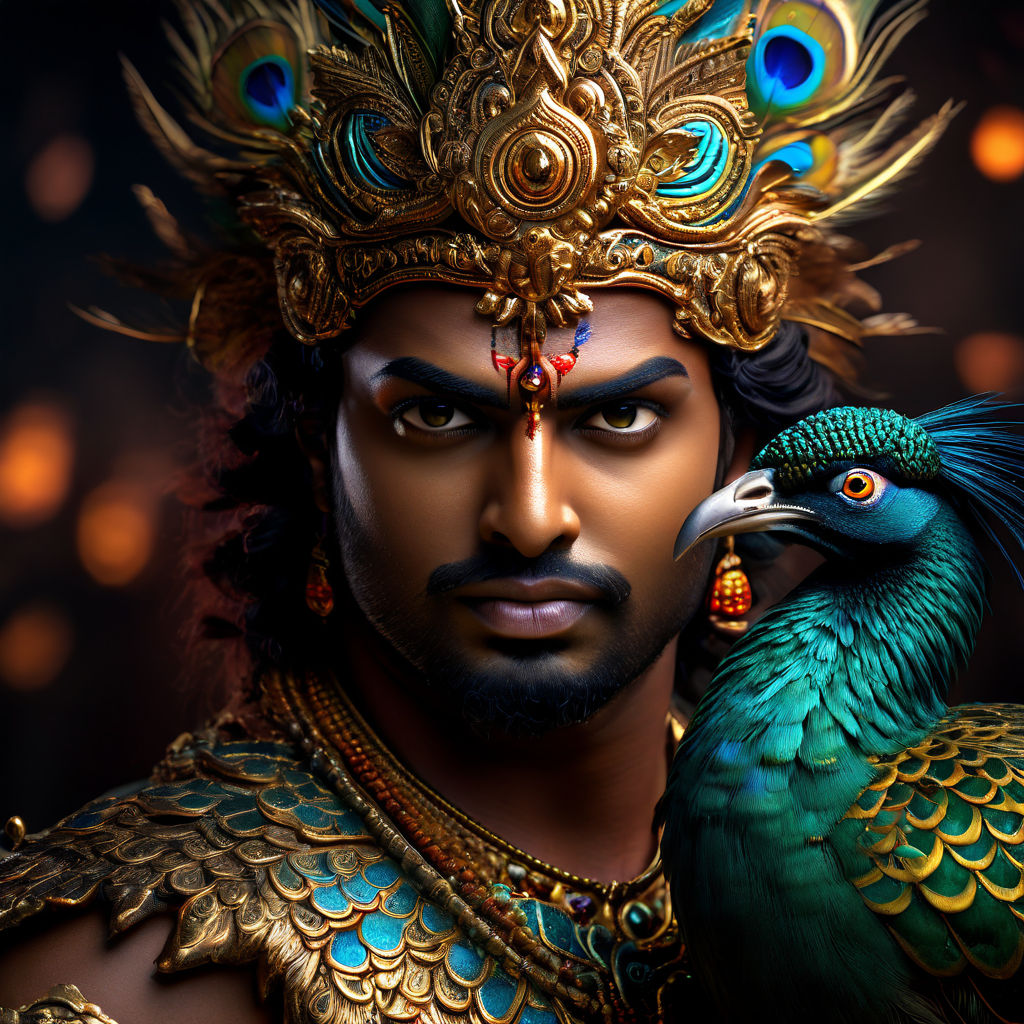 Lord murugan angry muscular with peacock. Lord Murugan by Vigraman ...