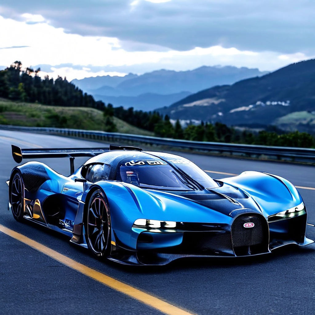 Bugatti bolide wec hypercar by Brandon Shay - Playground