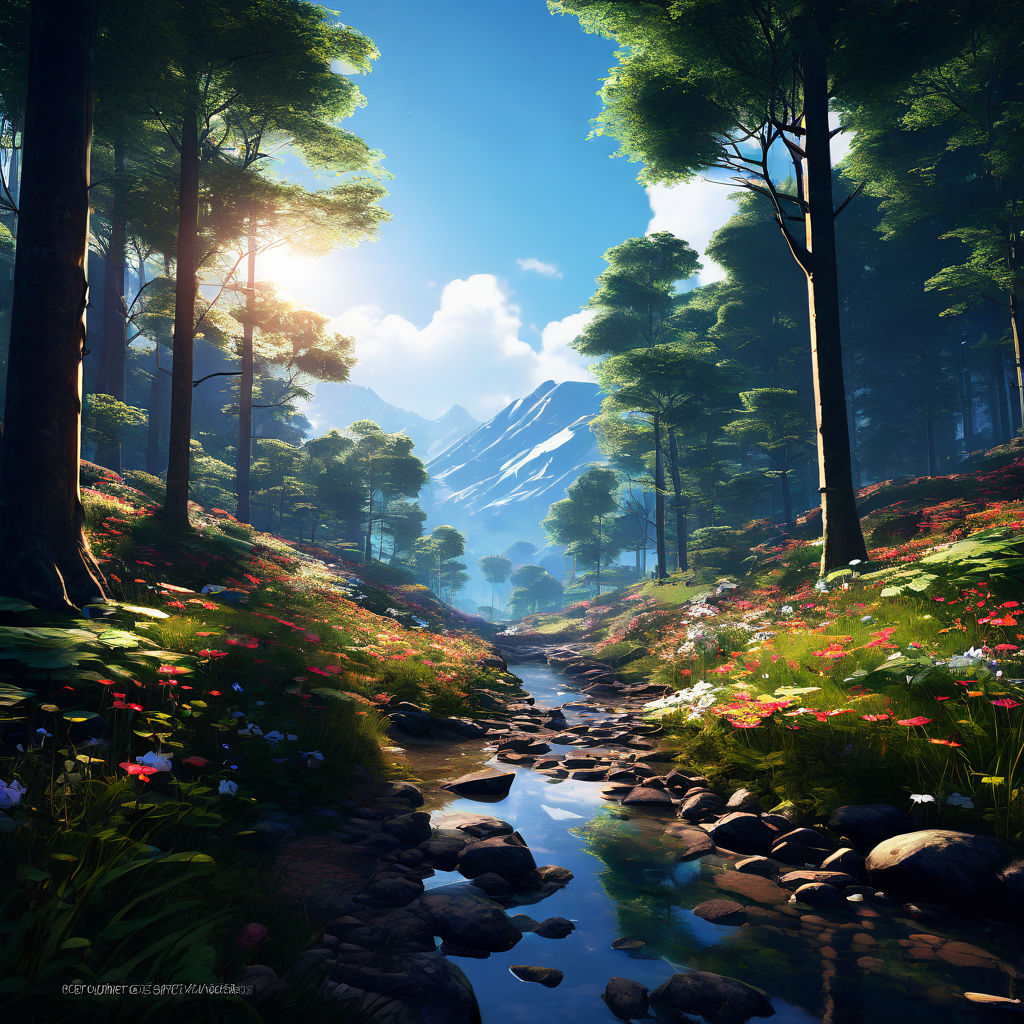 Beautiful forest by Carla Bachler - Playground