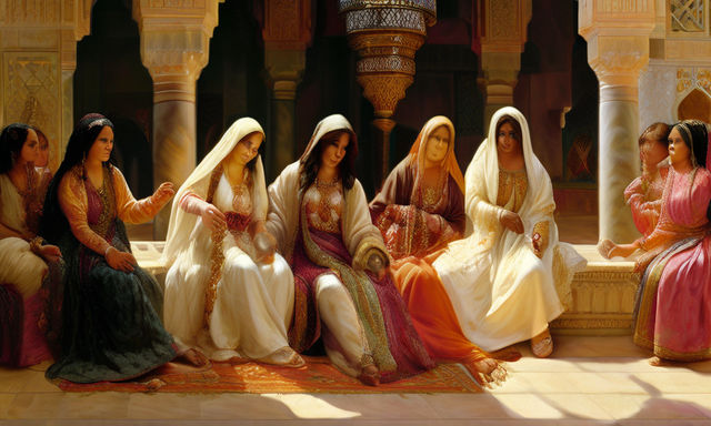 A luxury arabian Harem by Arturo Sanz Gomez - Playground