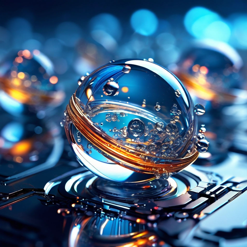 Quantum bit in superposition captured through the lens of Mi... by ...