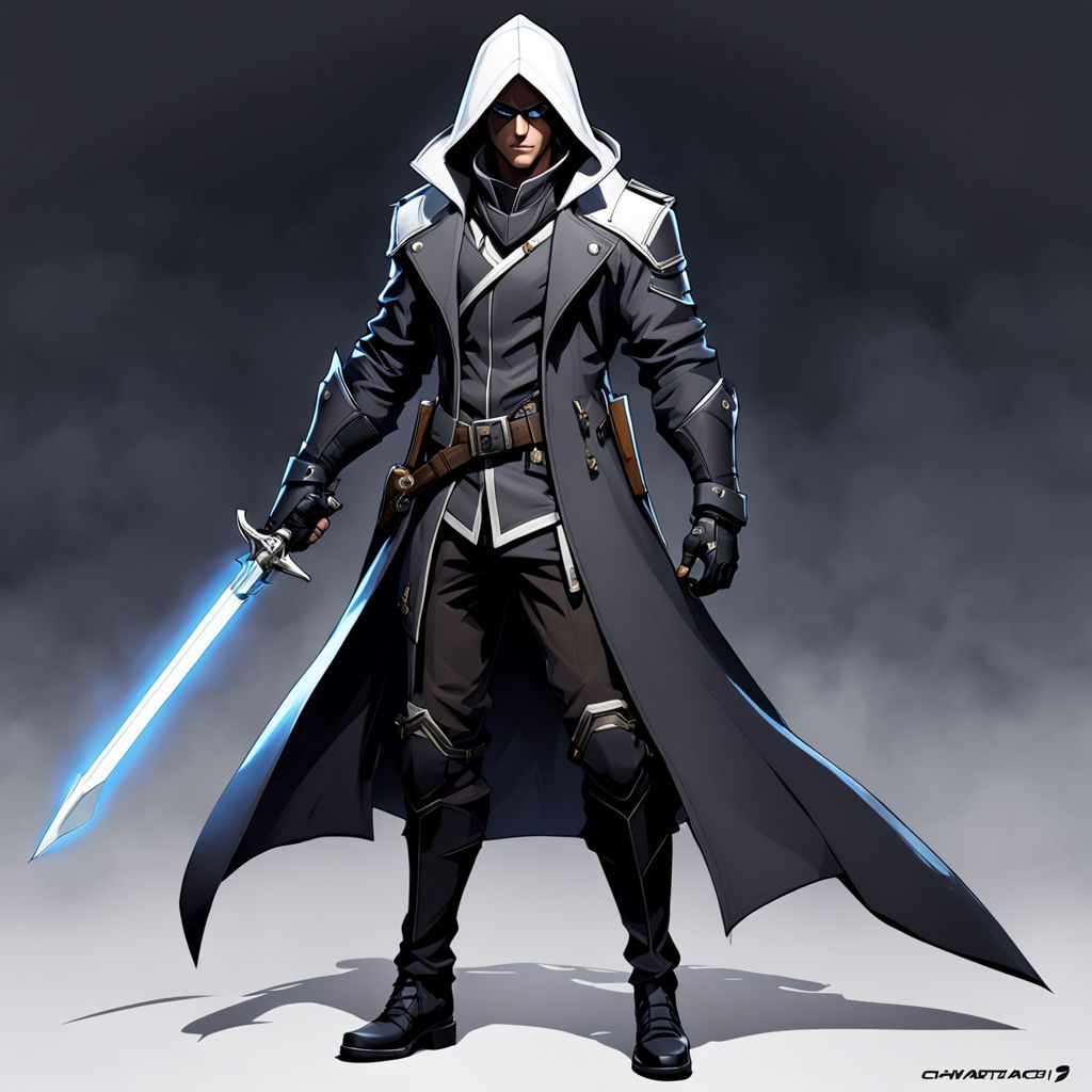 Character design for the overwatch 2 game. He wears a stylis... by ...