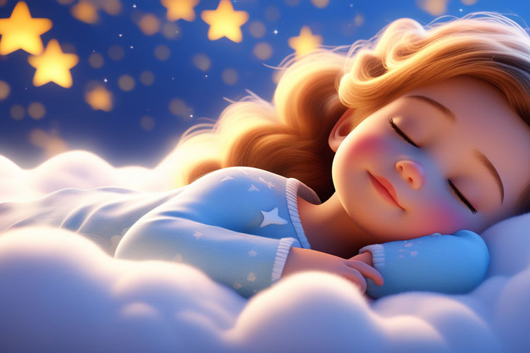 Beautiful cute baby girl pixar 3d render by Chillax Zone - Playground