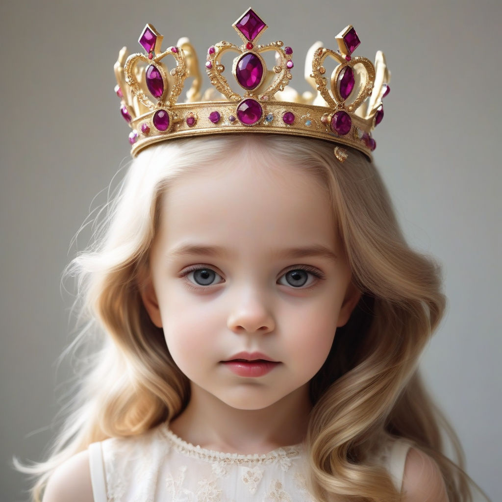 A fancy royal crown for princess by Christian Ogunka - Playground