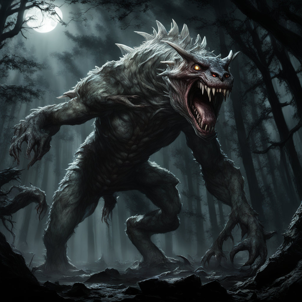 Resident Evil inspired mutant beast by Alexis Jeronimo - Playground