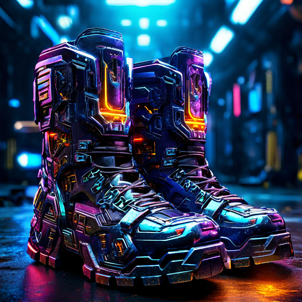 Boots inspired by transformers by shadow - Playground
